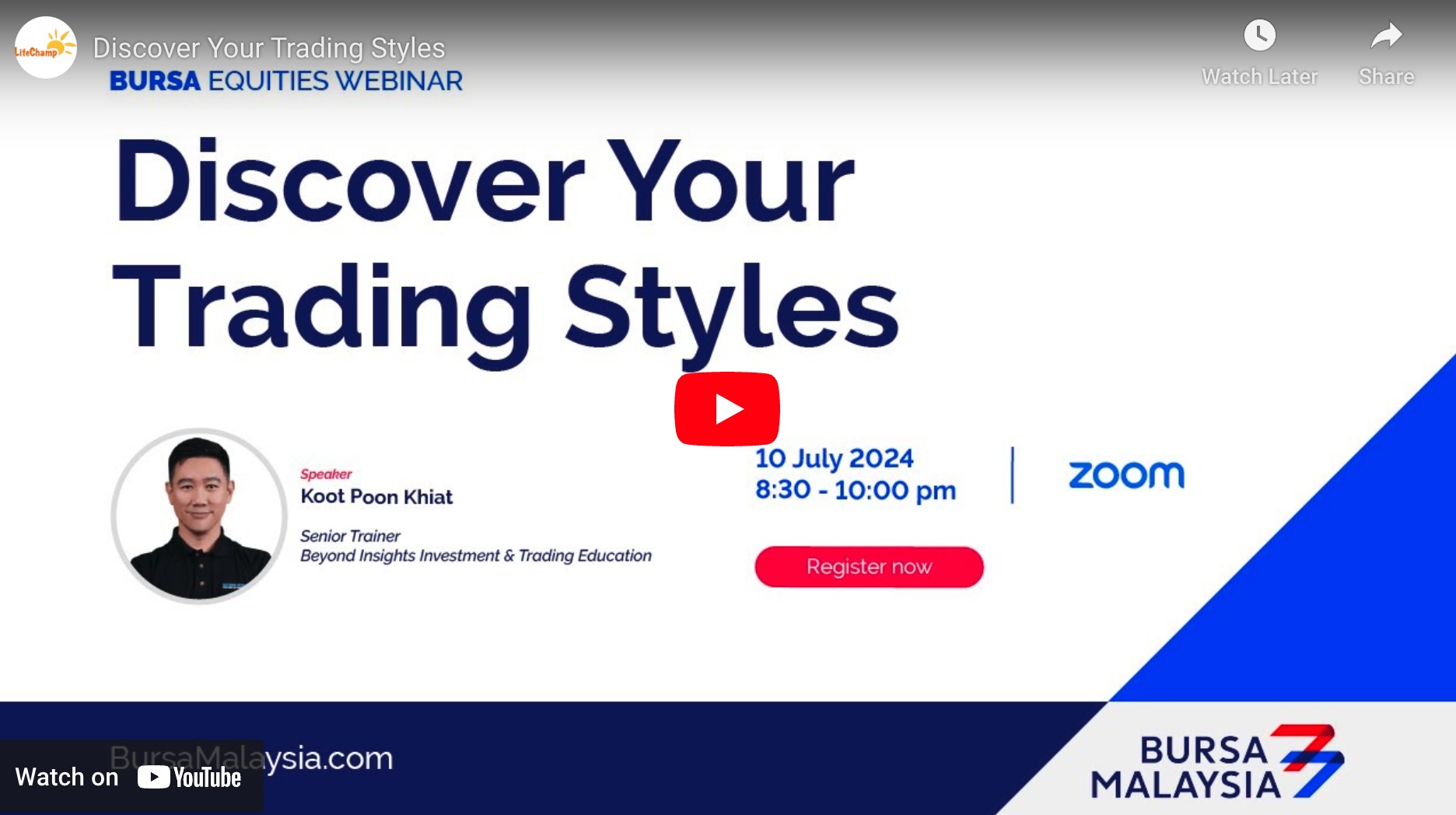 Discover Your Trading Styles - Beyond Insights