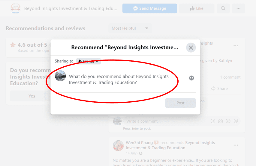 Give us a Review on Facebook! - Beyond Insights