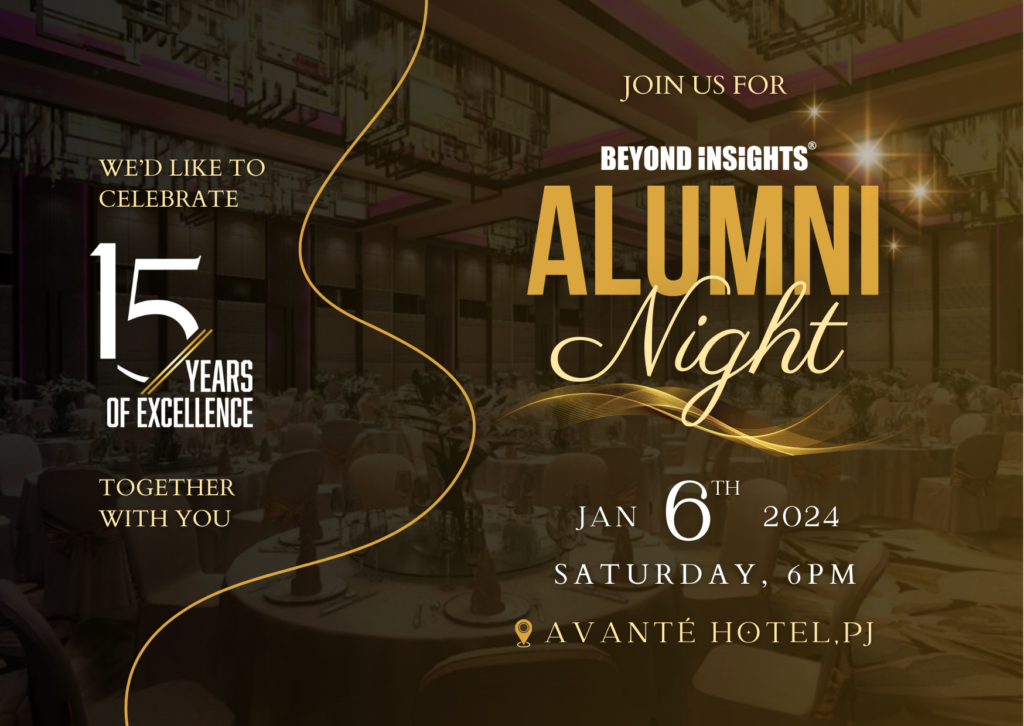 Beyond Insights celebrated 15 Years of Excellence with the alumni ...
